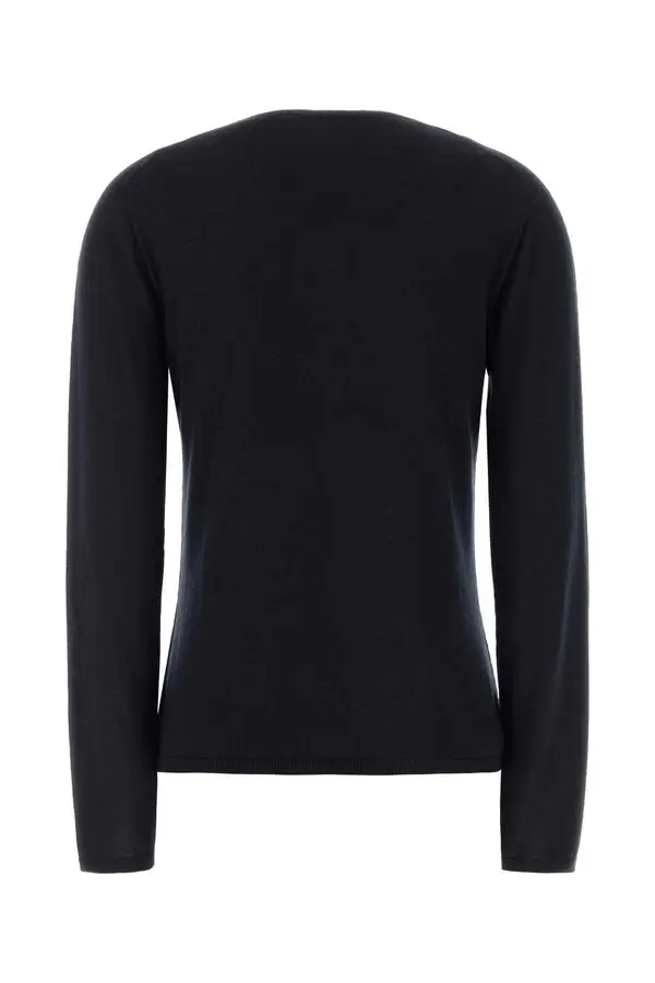 Max Mara Midnight Cashmere Mxpittura Sweater - Blue