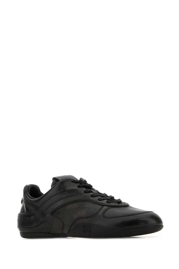 Miu Miu Leather Sneakers