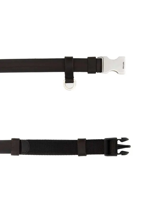 Prada Dark Leather Belt