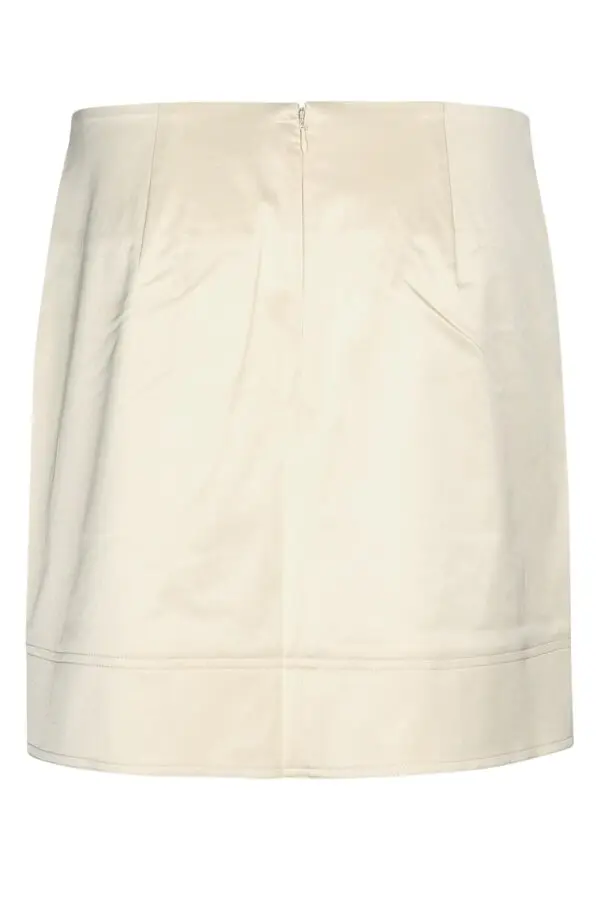 TOTEME Crepe Mini Skirt - Multicolor