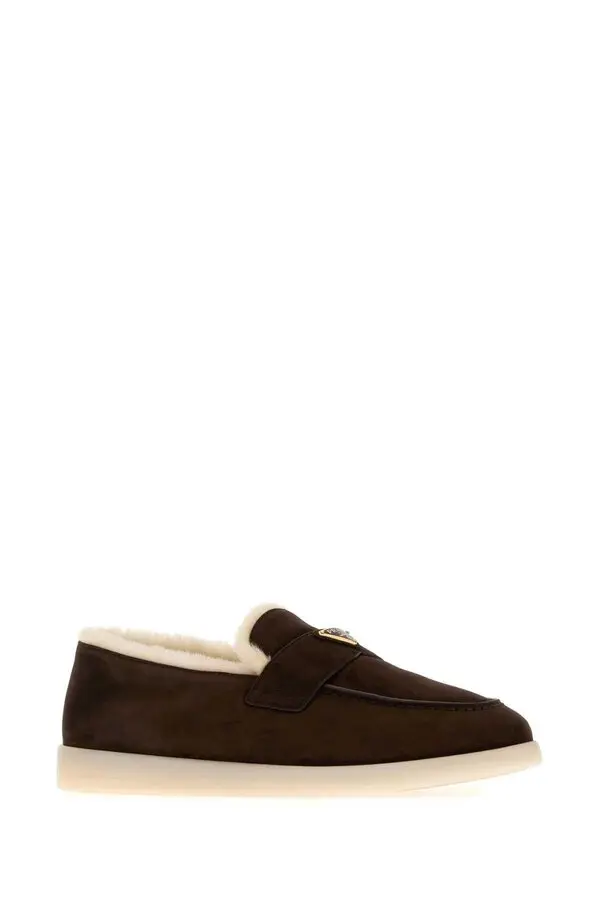 Prada Suede Loafers