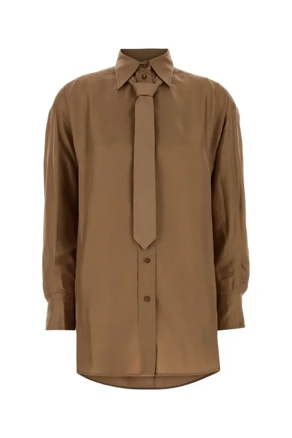 Zimmermann Silk Shirt - Brown