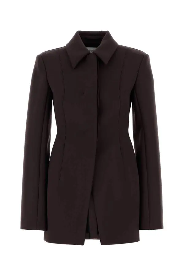 Sportmax Aubergine Polyester Blend Bacio1234 Blazer