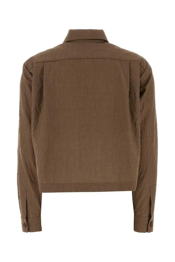 Max Mara Wool Ricordo Shirt - Brown