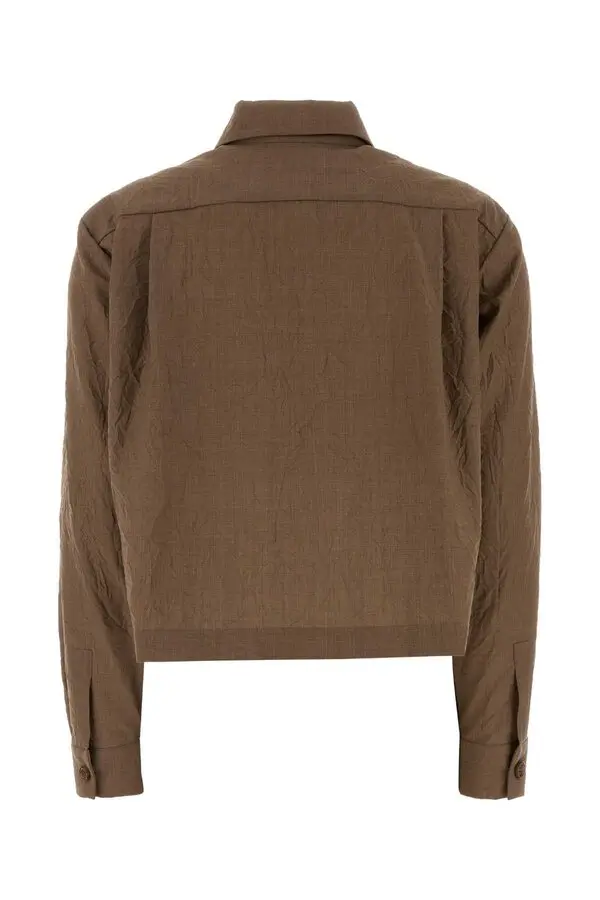 Max Mara Wool Ricordo Shirt - Brown