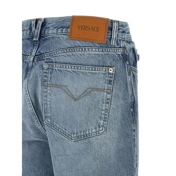 Versace Denim Regular & Straight-leg Jeans