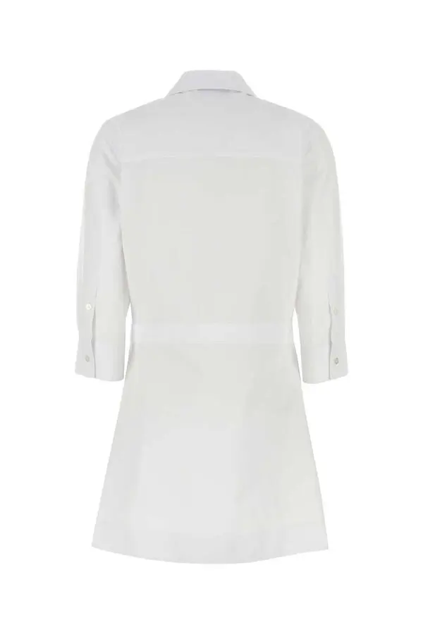 Gucci Poplin Shirt Dress - White