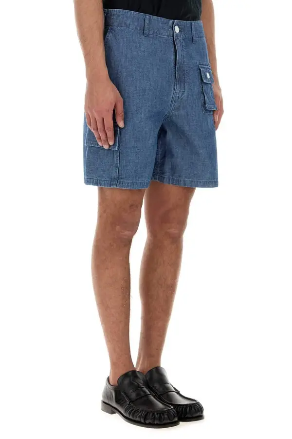Givenchy Denim Bermuda Shorts