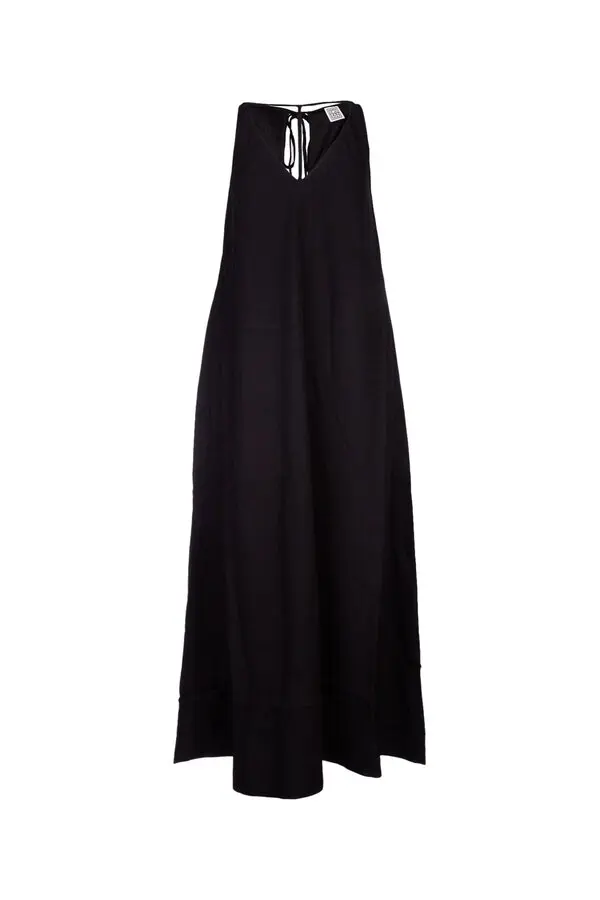 TOTEME T-strap Crepe-back Satin Dress - Multicolor
