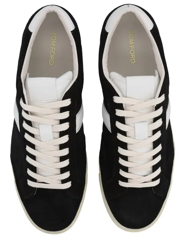 TOM FORD Sneaker With Logo - Black