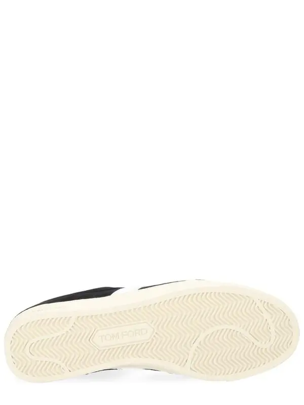 TOM FORD Sneaker With Logo - Black