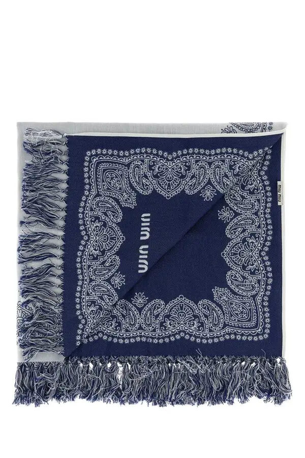 Miu Miu Cotton Beach Towel