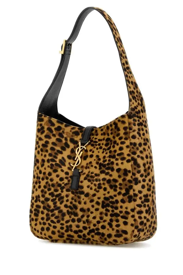 Saint Laurent Printed Calf Hair Le 5 À 7 Bea Shoulder Bag - Multicolor