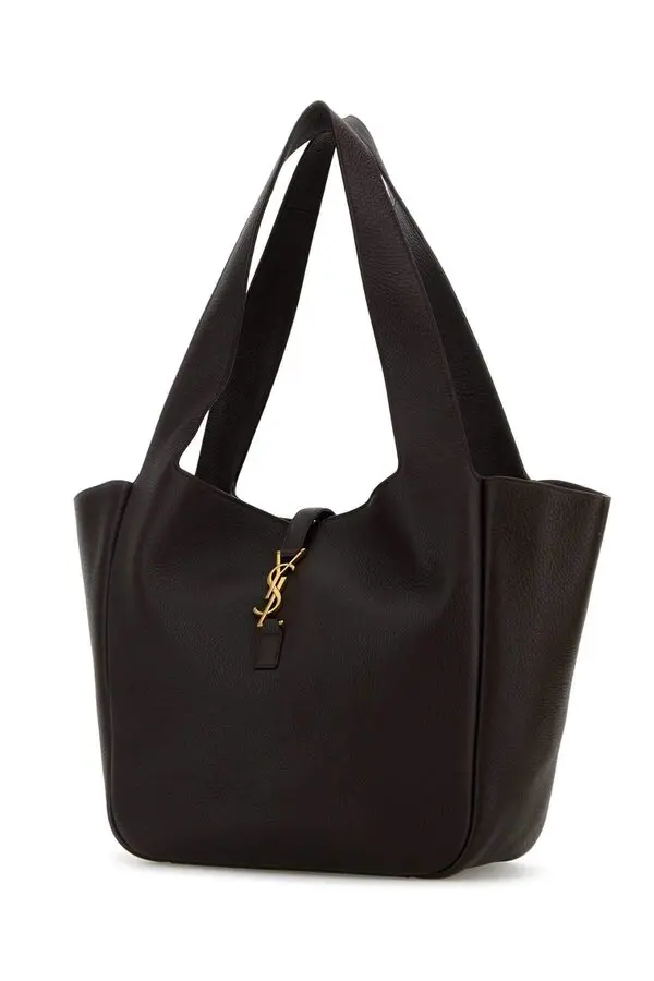Saint Laurent Le 5 À 7 Bea Shopping Bag - Brown
