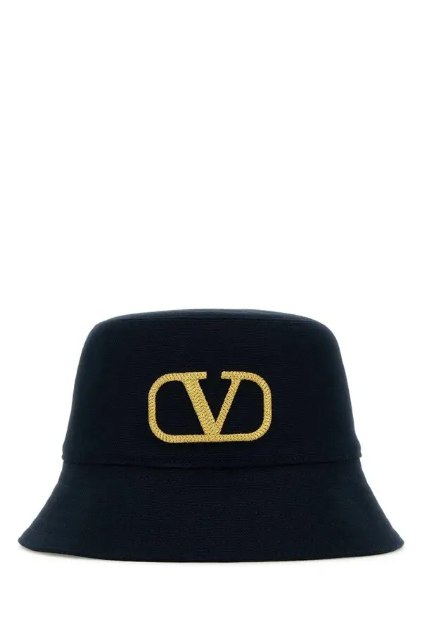 Valentino Garavani Cotton Bucket Hat - Blue