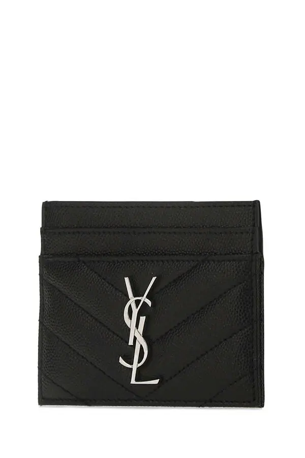 Saint Laurent Leather Card Holder