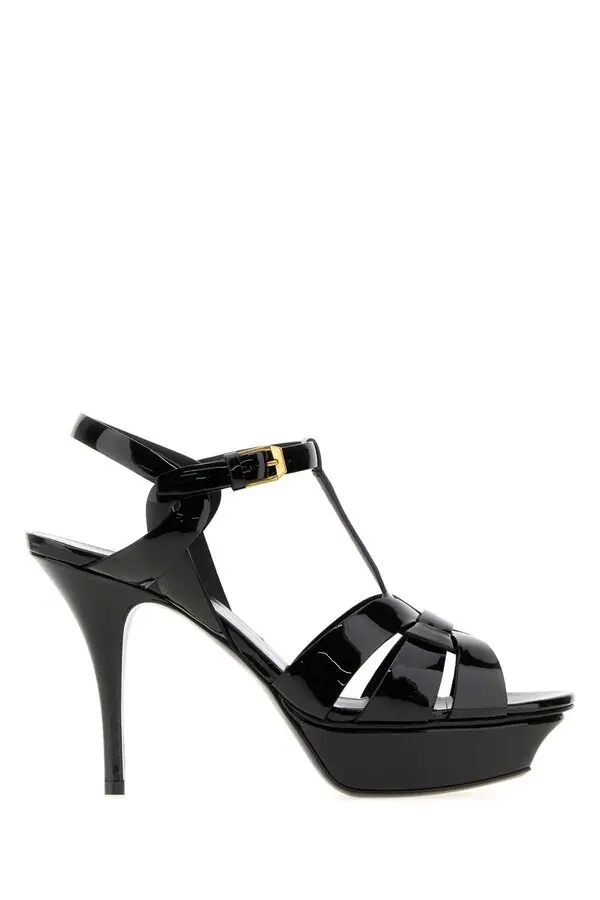 Saint Laurent Leather Tribute Sandals