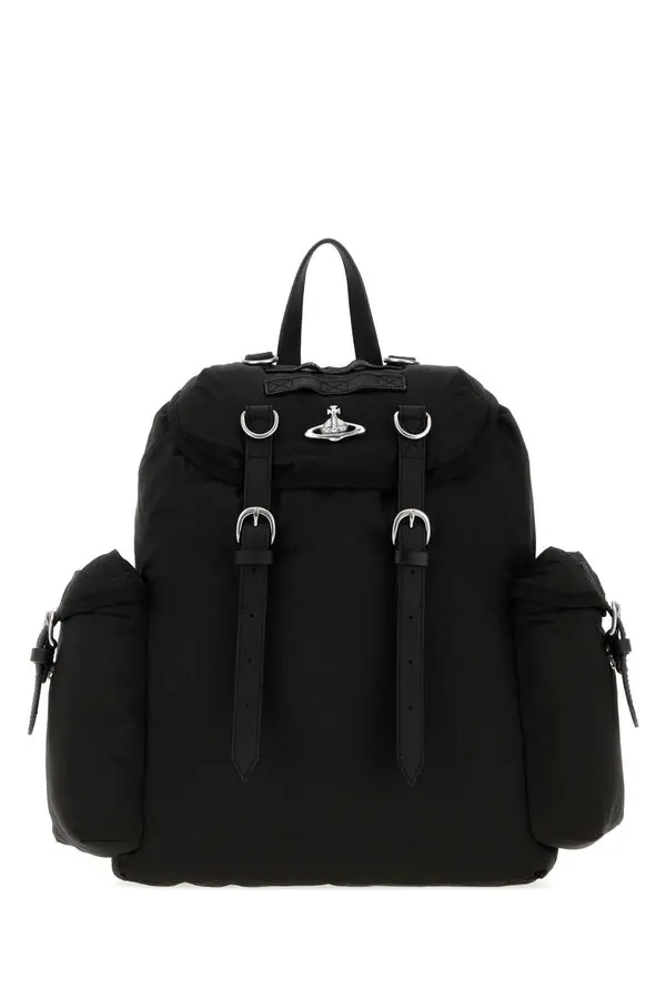VIVIENNE WESTWOOD Fabric Highland Backpack - Black