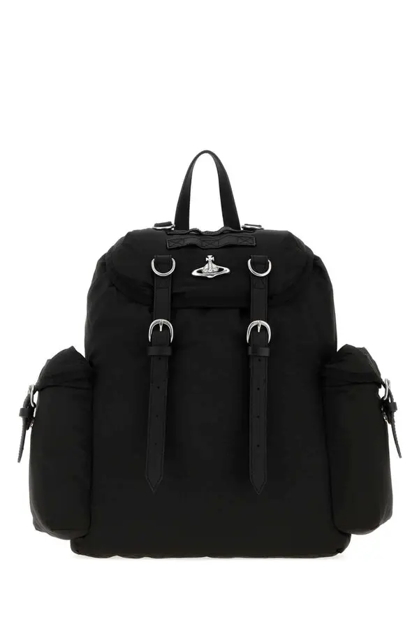 VIVIENNE WESTWOOD Fabric Highland Backpack - Black