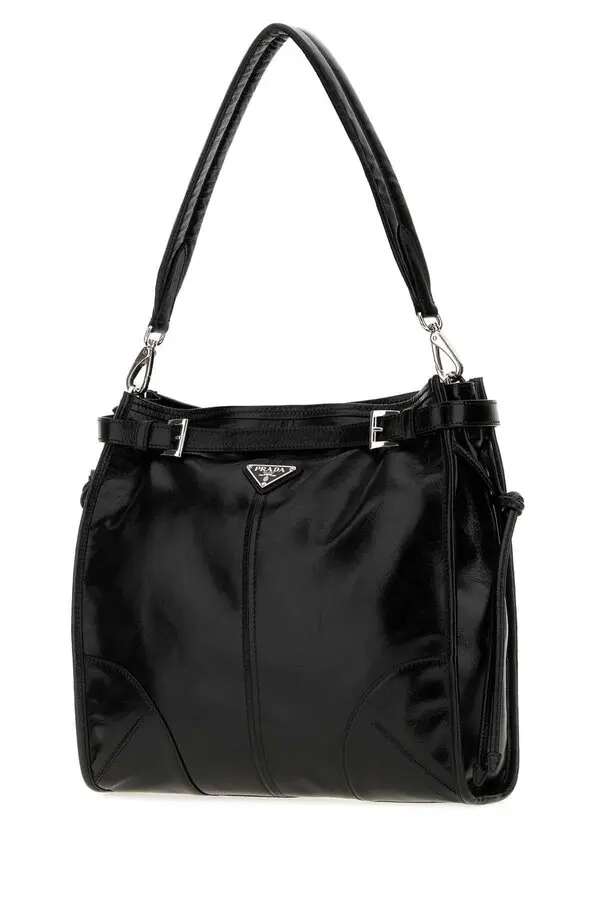 Prada Leather Bonnie Shoulder Bag