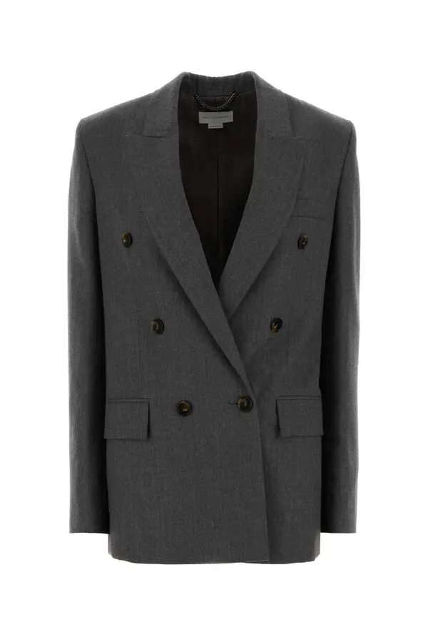 Stella McCartney Flannel Blazer - Gray