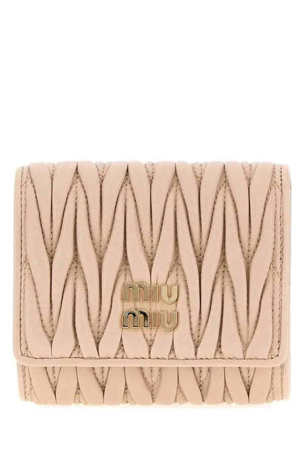 Miu Miu Light Leather Wallet - Pink