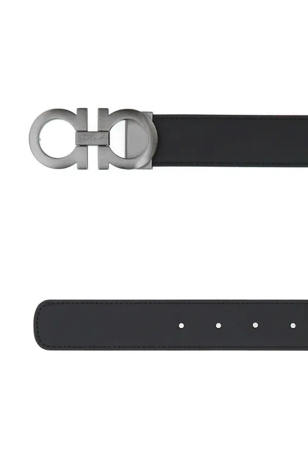 FERRAGAMO Leather Reversible Belt