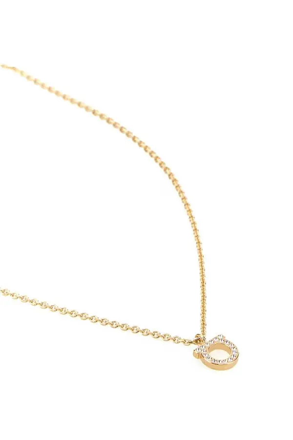 FERRAGAMO Salvatore Metal Necklace - Gold