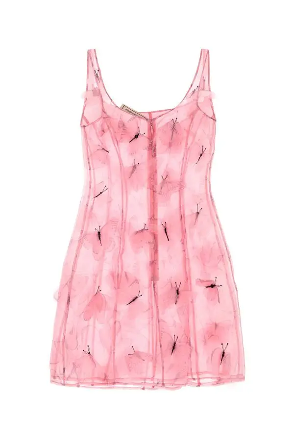 Blumarine Silk Mini Dress