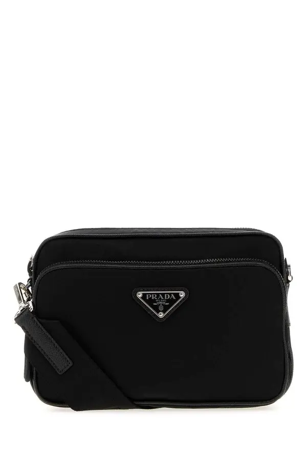 Prada Re-nylon Crossbody Bag - Black