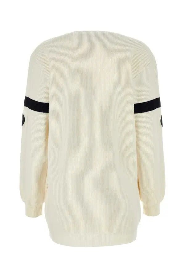 Gucci Ivory Wool Blend Cardigan