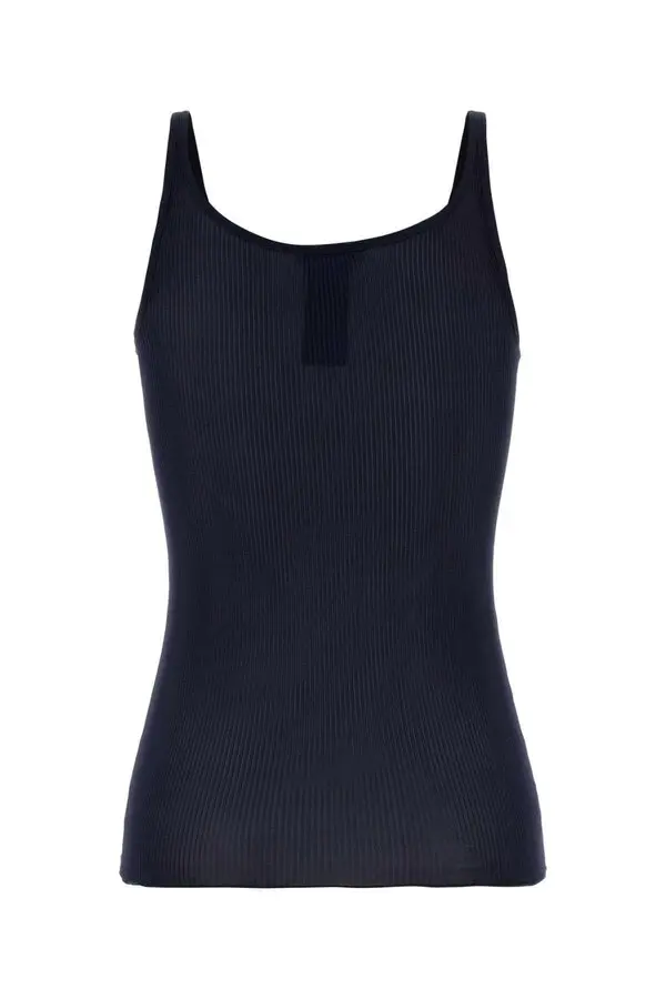 Prada Silk Tank Top - Blue