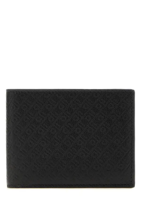 FERRAGAMO Leather Wallet - Black