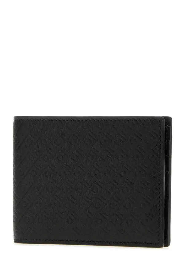 FERRAGAMO Leather Wallet - Black