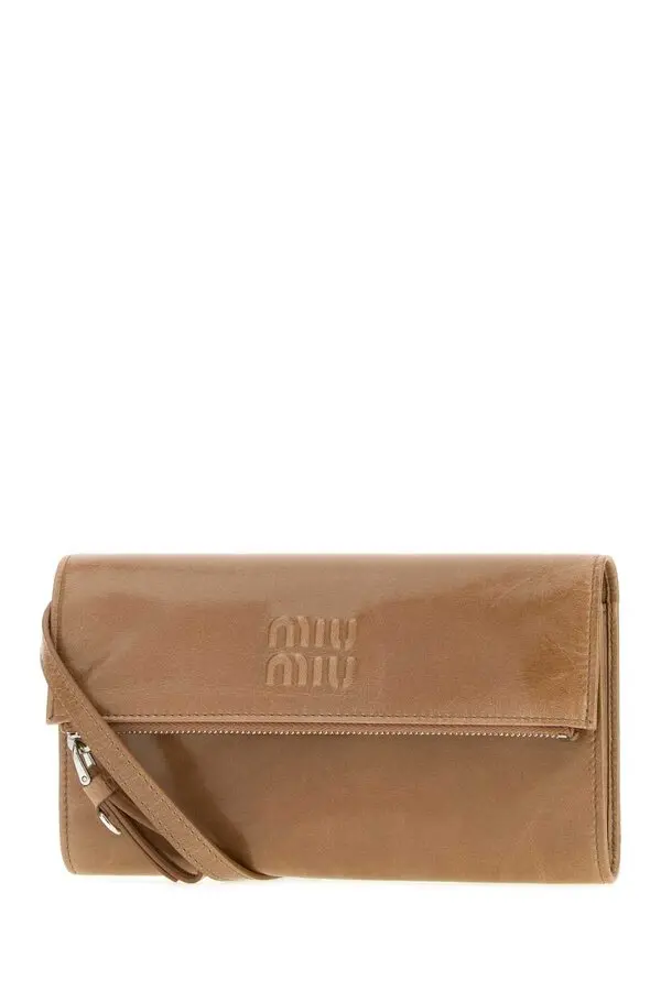 Miu Miu Powder Leather Pouch