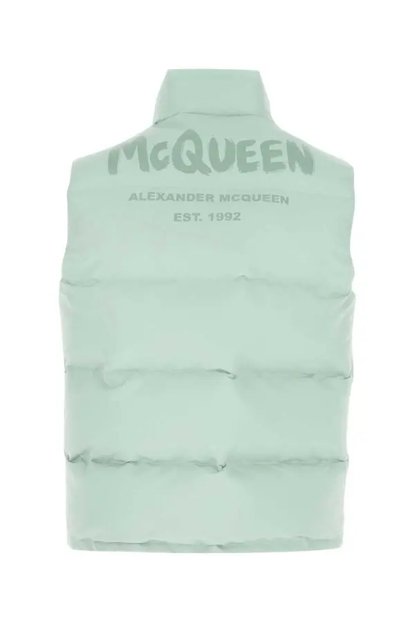 Alexander McQueen Sea Polyester Sleeveless Padded Jacket