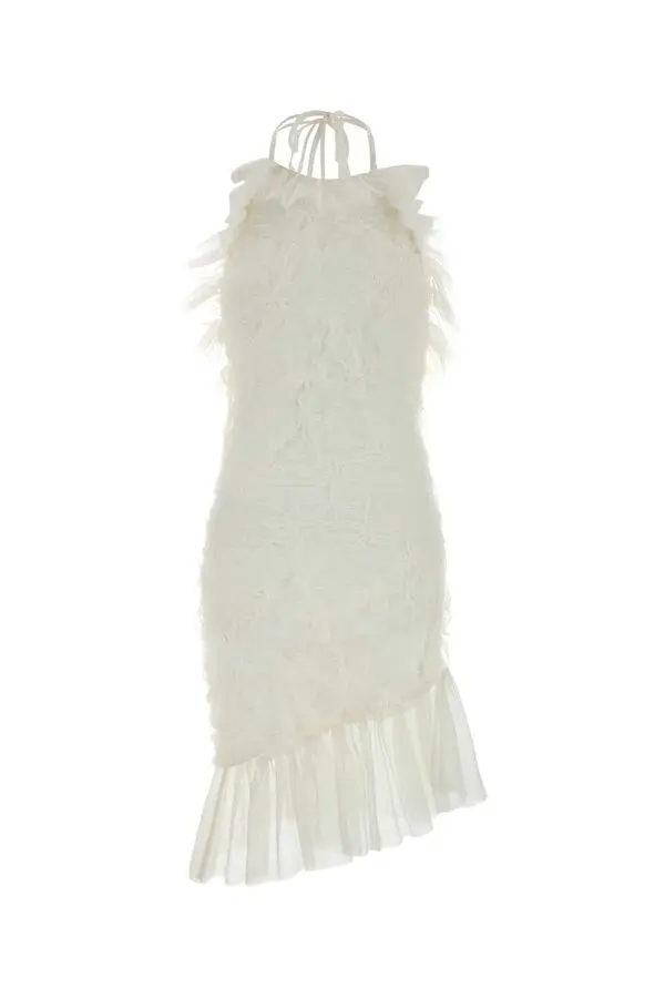 Blumarine Tulle Mini Dress