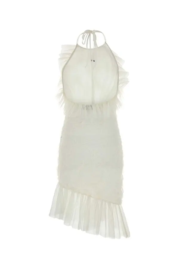Blumarine Tulle Mini Dress