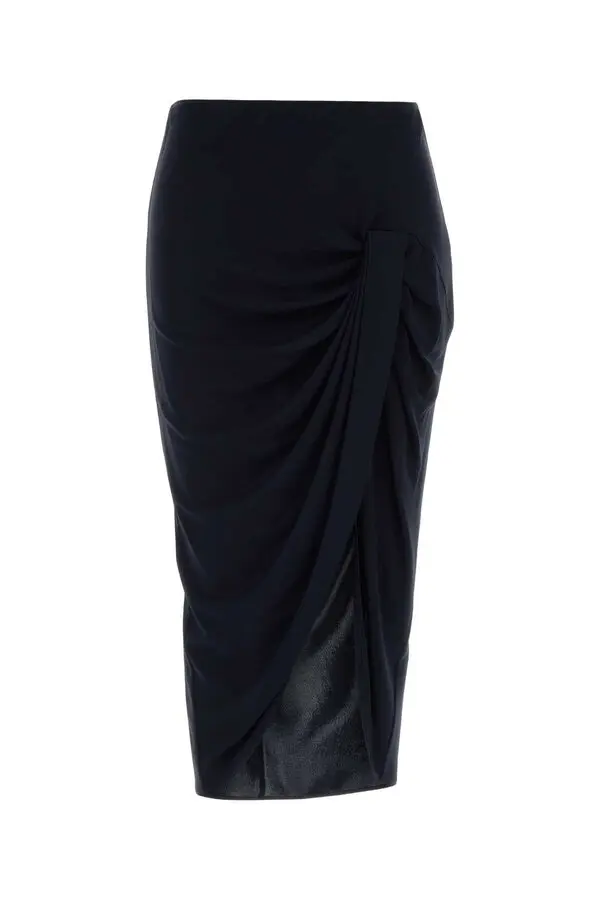 Stella McCartney Midnight Viscose Skirt