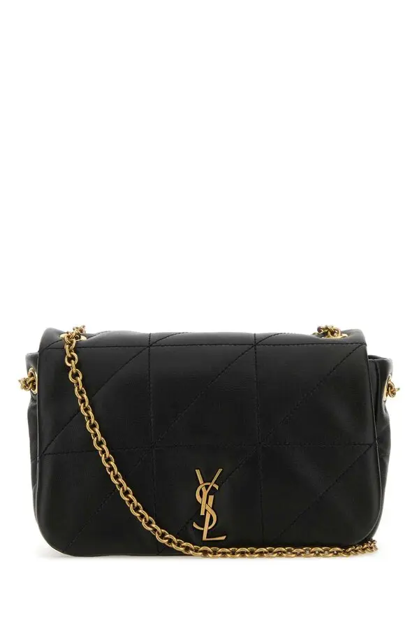 Saint Laurent Nappa Leather Mini Jamie 4.3 Shoulder Bag - Black