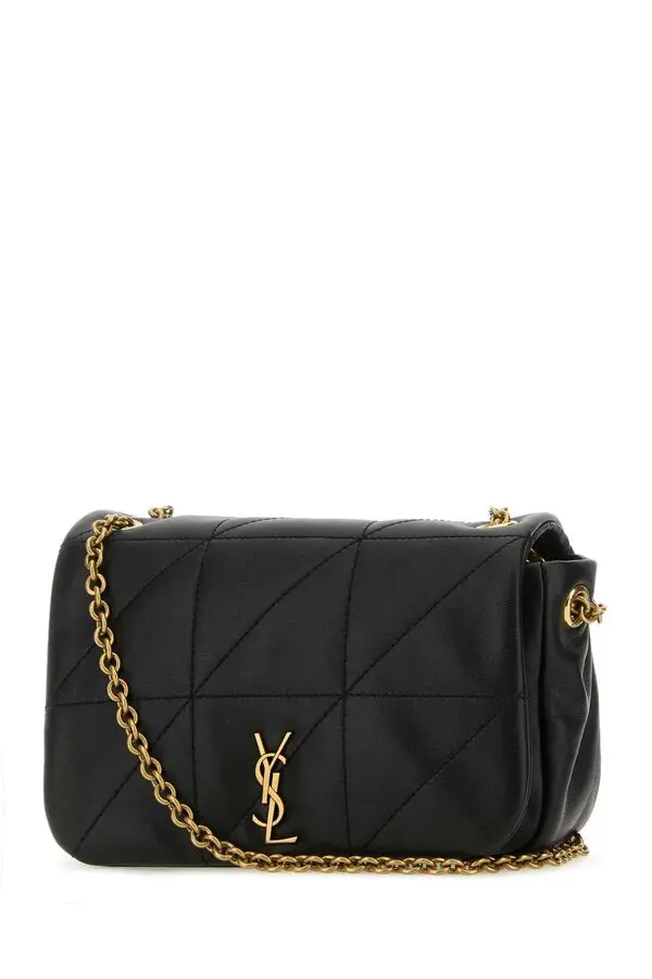 Saint Laurent Nappa Leather Mini Jamie 4.3 Shoulder Bag - Black