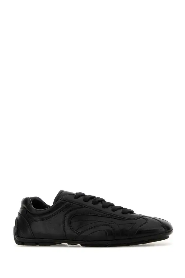 Prada Nappa Leather Montecarlo Re-edition 2005 Sneakers - Black