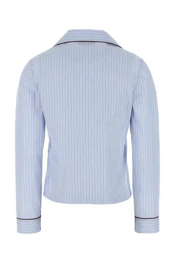 Gucci Embroidered Poplin Shirt