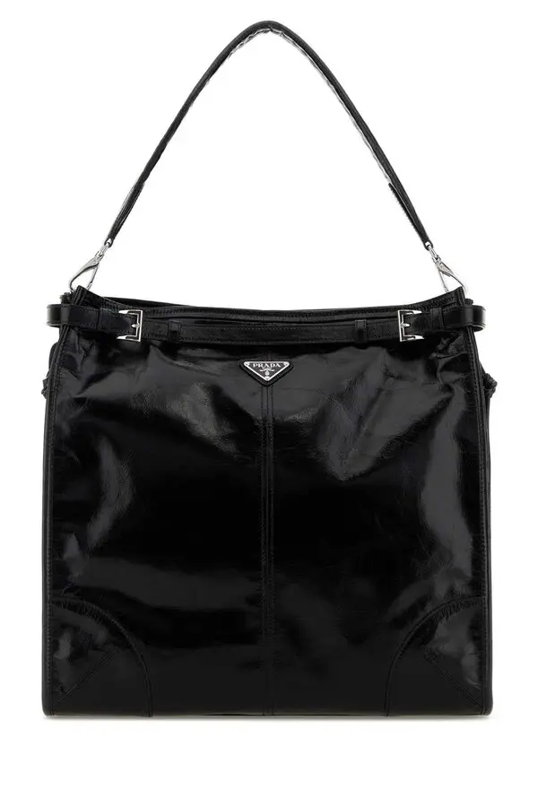 Prada Leather Bonnie Shopping Bag