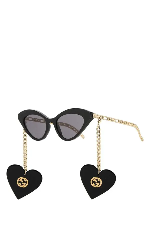 Gucci Two-tone Acetate And Metal Sunglasses - Multicolor