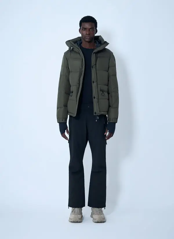 Moncler Padded Stretch Ski Pants - Black