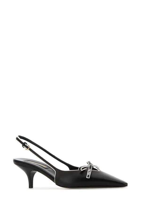 Miu Miu Leather Nappa Leather Pumps