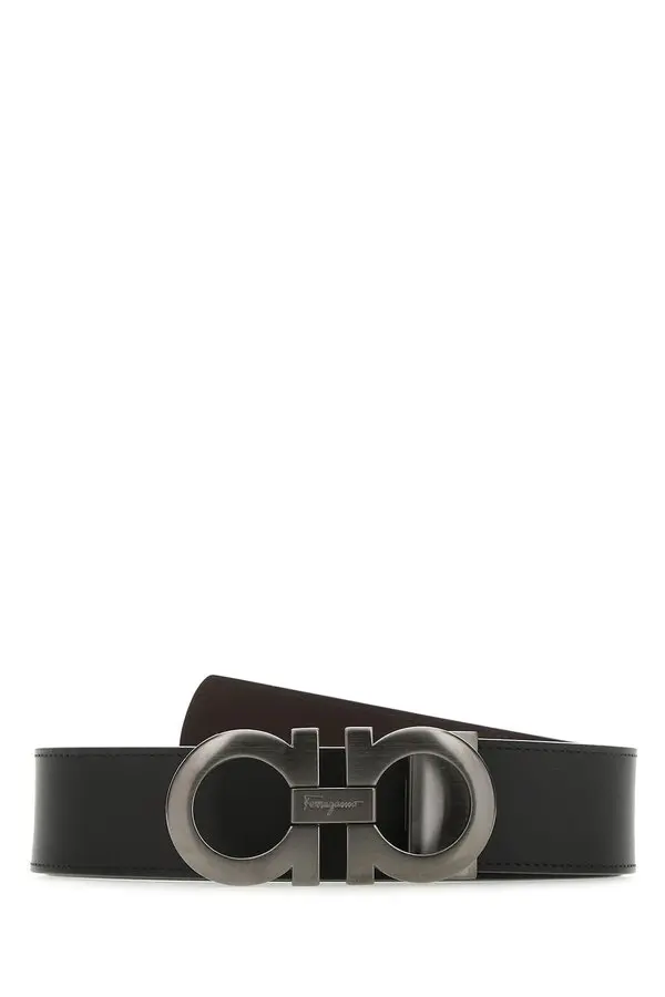 FERRAGAMO Double Gancini Belt - Multicolor