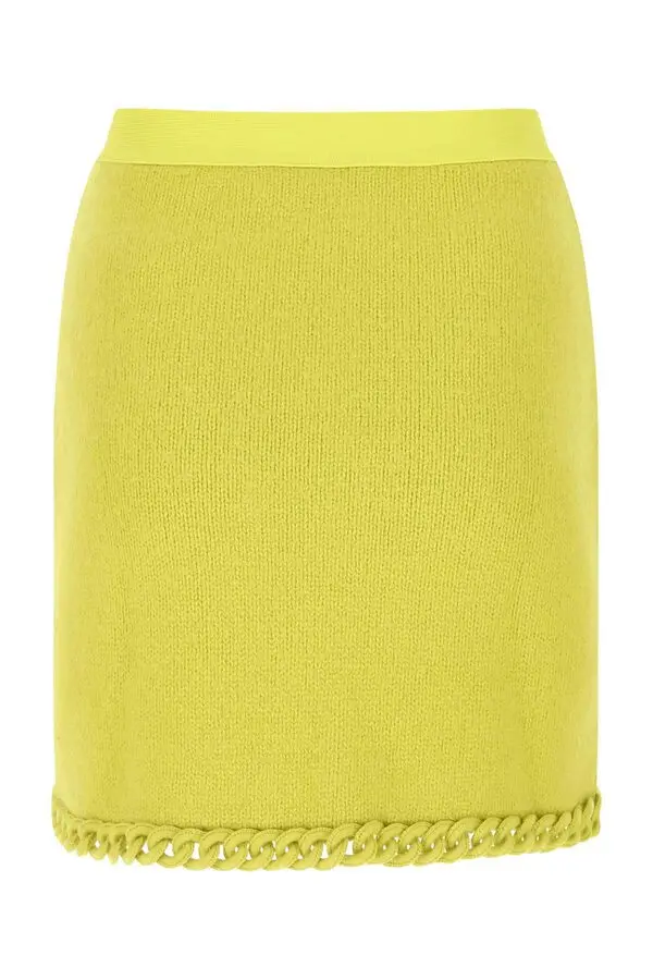 Bottega Veneta Wool Mini Skirt - Green