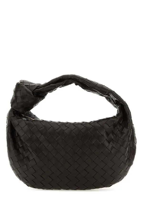 Bottega Veneta Dark Leather Teen Jodie Handbag - Brown